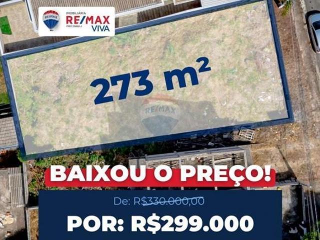 Terreno à venda, 273 m² por R$ 299.000 Recreio Maristela Atibaia/SP