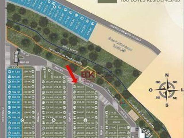 Terreno à venda, 288 m² por R$ 310.000,00 Terras de Benvira Tremembé/SP
