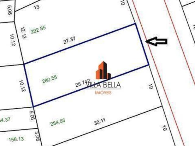 Terreno à venda, 280 m² por R$ 379.000,00 Vila Guaraciaba Santo André/SP