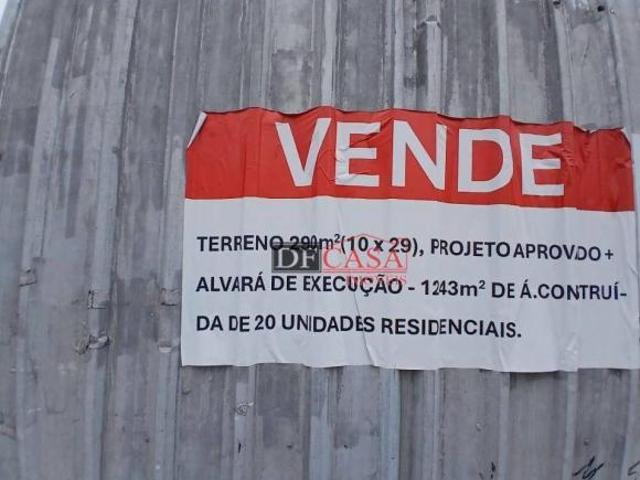 Terreno à venda, 290 m² por R$ 1.200.000,00 Artur Alvim São Paulo/SP