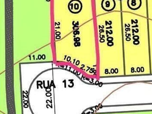 Terreno à venda, 306 m² por R$ 399.000,00 Jardim Jacinto Jacareí/SP