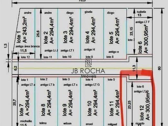 Terreno à venda, 300 m² por R$ 160.000 Setor Habitacional Jardim Botânico Brasília/DF