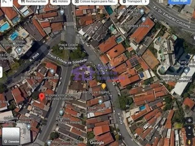 Terreno à venda, 300 m² por R$ 1.710.000,00 Vila Formosa São Paulo/SP