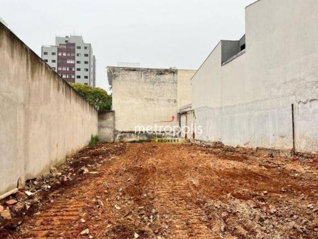 Terreno à venda, 300 m² por R$ 1.275.000,00 Vila Gilda Santo André/SP