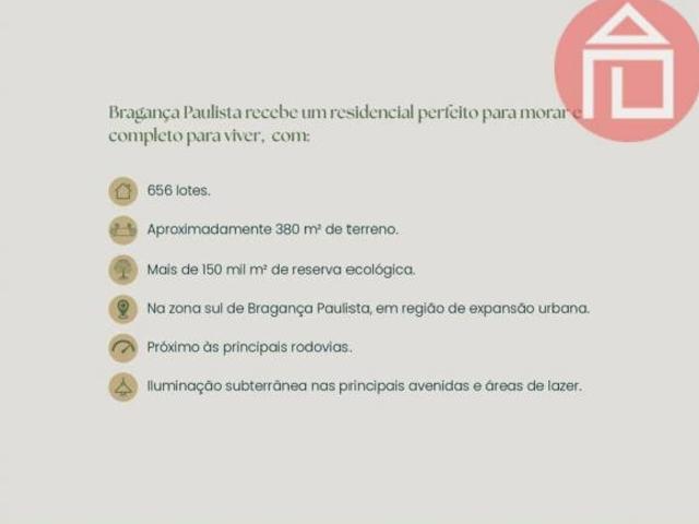Terreno à venda, 300 m² por R$ 275.000,00 Condomínio Residencial Villa Harmonia Bragança Paulist