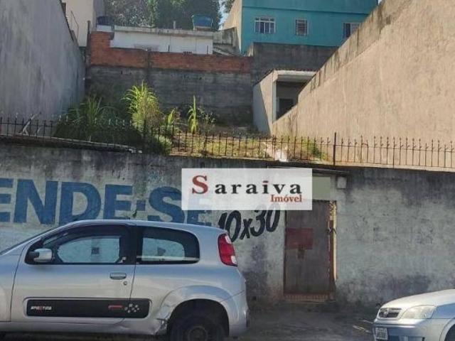 Terreno à venda, 300 m² por R$ 550.000,00 Vila Aquilino Santo André/SP