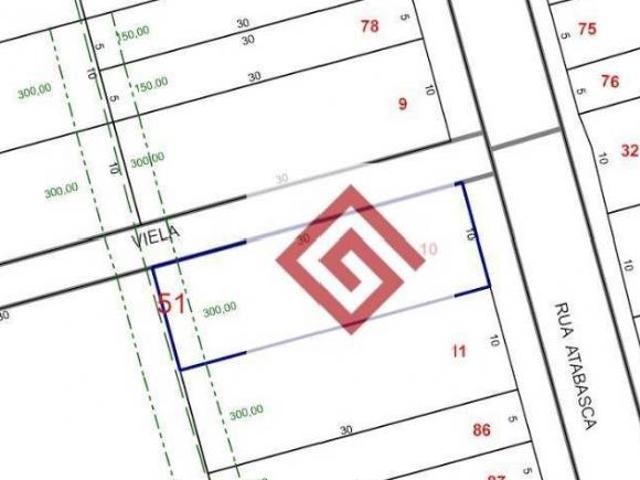 Terreno à venda, 300 m² por R$ 880.000,00 Jardim Santo Alberto Santo André/SP