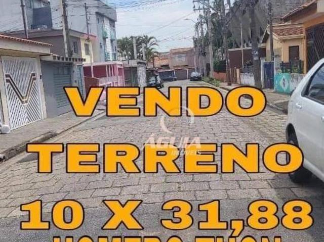 Terreno à venda, 317 m² por R$ 960.000,00 Vila Homero Thon Santo André/SP