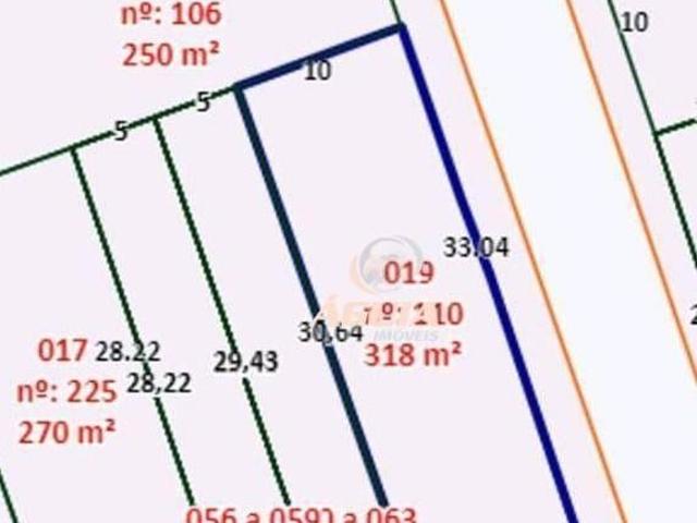 Terreno à venda, 318 m² por R$ 635.000,00 Vila Pires Santo André/SP