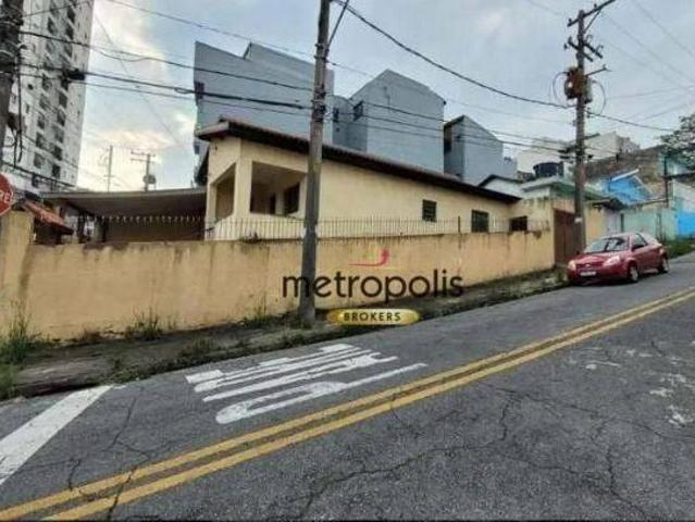 Terreno à venda, 310 m² por R$ 631.000,00 Vila Pires Santo André/SP