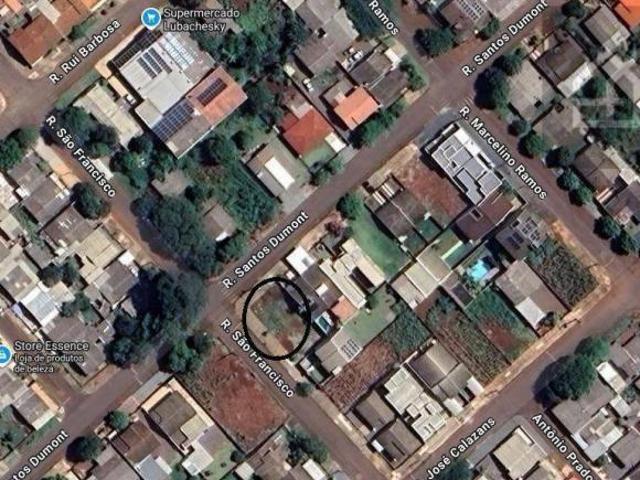 Terreno à venda, 312 m² por R$ 475.000 Centro Santa Tereza do Oeste/PR