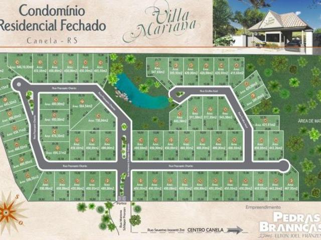 Terreno à venda, 337 m² Villa Mariana Canela/RS