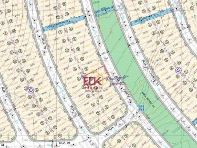Terreno à venda, 330 m² por R$ 287.000 Borda da Mata Caçapava/SP
