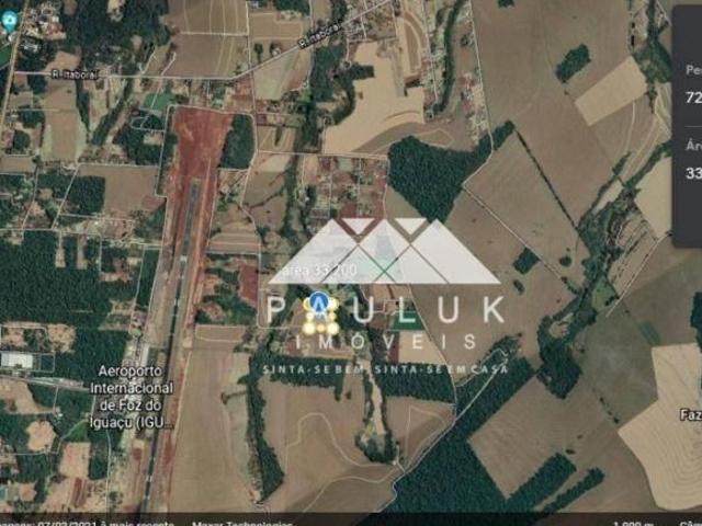 Terreno à venda, 33200 m² por R$ 2.490.000,00 Arroio Dourado Foz do Iguaçu/PR