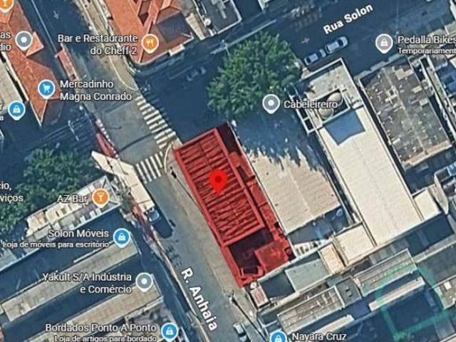 Terreno à venda, 348 m² por R$ 3.000.000 Bom Retiro São Paulo/SP