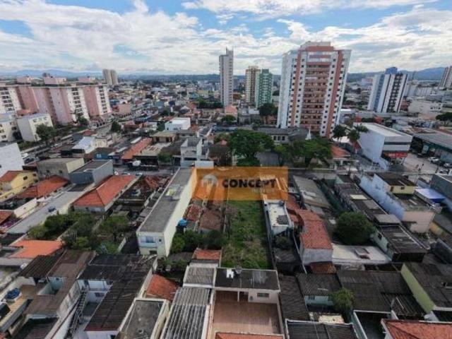 Terreno à venda, 350 m² por R$ 1.050.000,00 Centro Suzano/SP