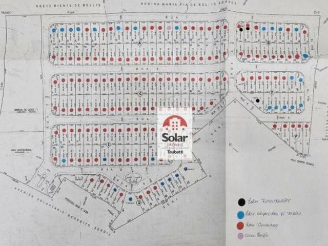 Terreno à venda, 360 m² por R$ 380.000,00 Parque São Cristóvão Taubaté/SP