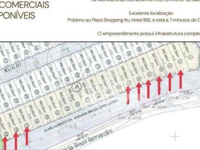 Terreno à venda, 360 m² por R$ 540.000 Condomínio Reserva Saint Paul Itu/SP