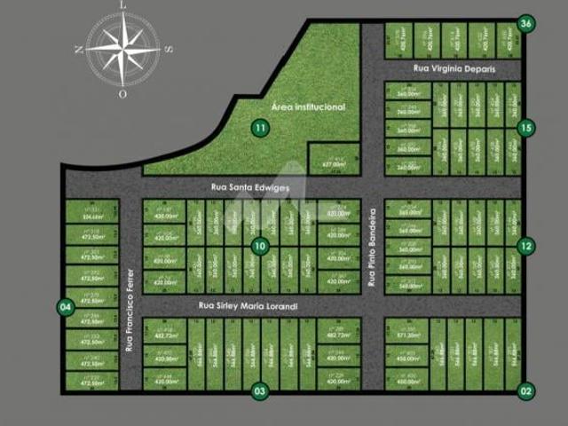Terreno à venda,360.00 m, Jardim Pancera, TOLEDO PR