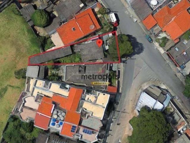 Terreno à venda, 381 m² por R$ 905.000,00 Vila Guiomar Santo André/SP