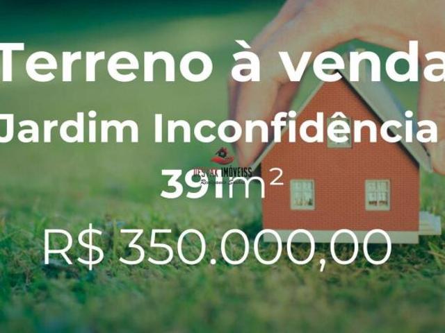 Terreno à venda, 391 m² por R$ 350.000,00 Jardim Inconfidência Uberlândia/MG