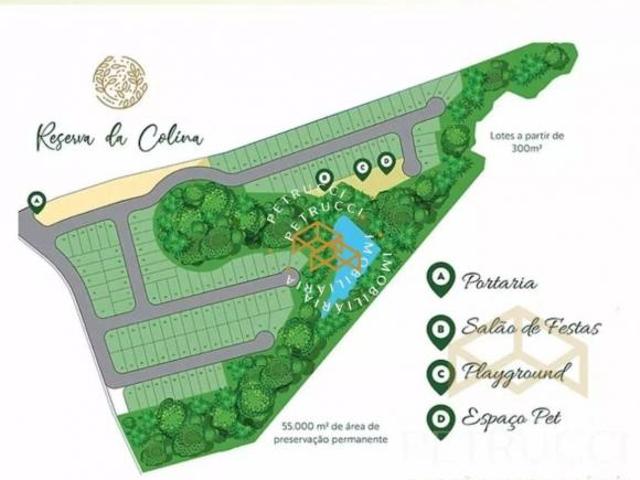 Terreno à venda, 404 m² por R$ 540.074,00 Condomínio Reserva da Colina Indaiatuba/SP