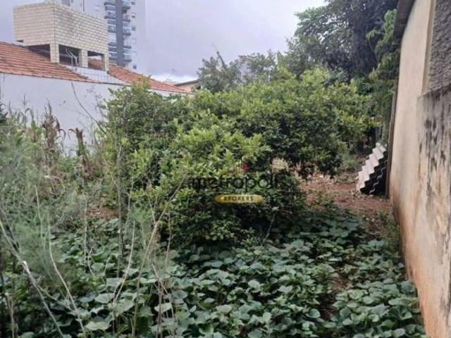 Terreno à venda, 400 m² por R$ 1.501.000,00 Paraíso Santo André/SP