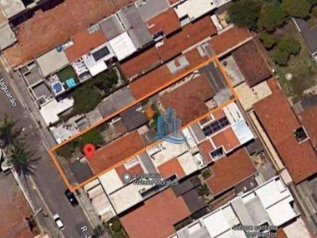 Terreno à venda, 400 m² por R$ 1.695.000,00 Campestre Santo André/SP