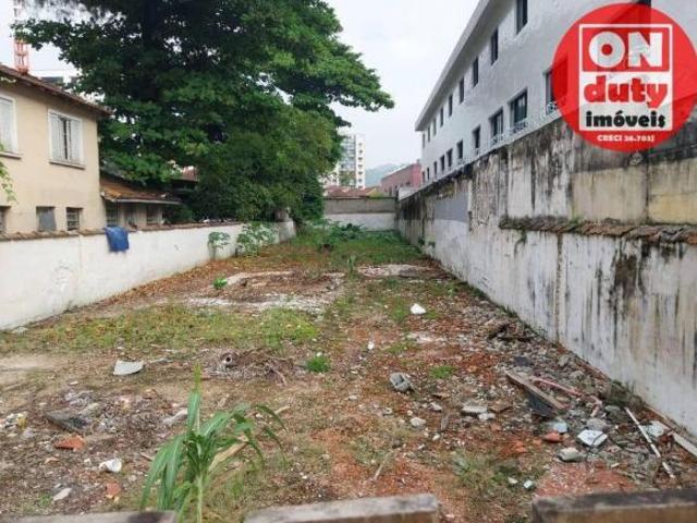 Terreno à venda, 400 m² por R$ 1.200.000,00 Campo Grande Santos/SP