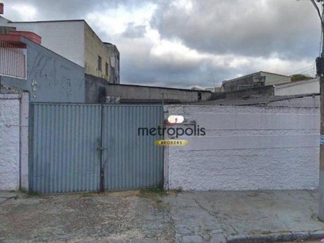Terreno à venda, 400 m² por R$ 1.280.000,00 Santa Maria Santo André/SP