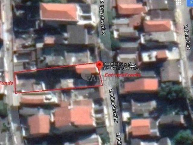 Terreno à venda, 400 m² por R$ 650.000,00 Penha de França São Paulo/SP