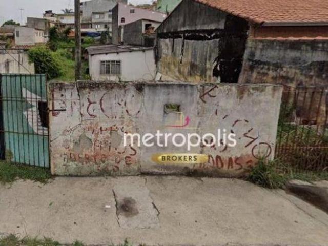 Terreno à venda, 400 m² por R$ 585.000,00 Vila Flórida São Bernardo do Campo/SP
