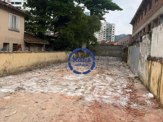 Terreno à Venda – 400m² | 8x50m | Campo Grande – Santos/SP