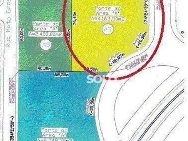 Terreno à venda, 4163 m² por R$ 5.828.000,00 Jardim Paulista Franca/SP