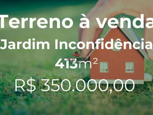 Terreno à venda, 413 m² por R$ 350.000,00 Jardim Inconfidência Uberlândia/MG