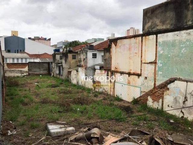 Terreno à venda, 420 m² por R$ 1.151.000,00 Santa Paula São Caetano do Sul/SP