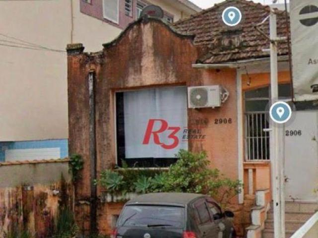 Terreno à venda, 420 m² por R$ 2.000.000,00 Aparecida Santos/SP
