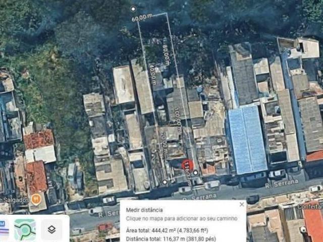 Terreno à venda, 438 m² por R$ 650.000,00 Cidade Líder São Paulo/SP