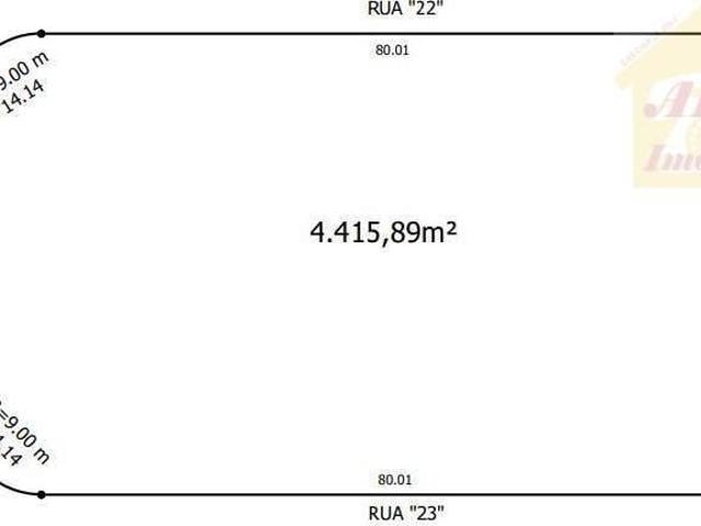 Terreno à venda, 4415 m² por R$ 12.903.892,97 Mirim Praia Grande/SP