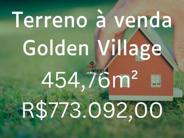 Terreno à venda, 454 m² Condomínio Golden Village Uberlândia/MG