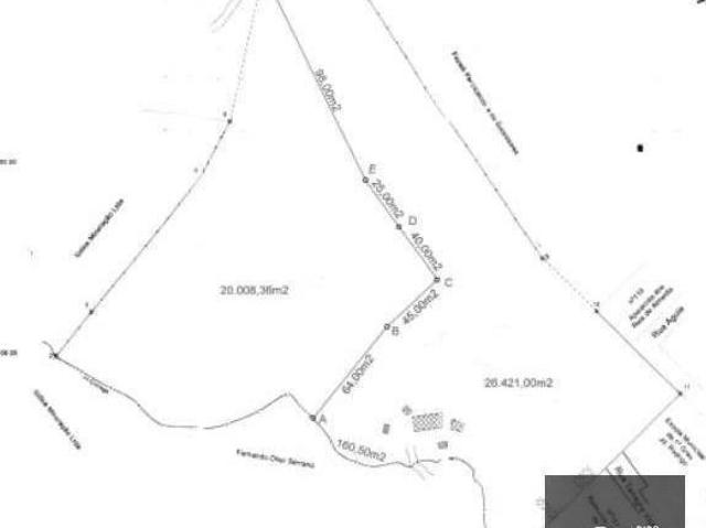 Terreno à venda, 46700 m² por R$ 20.000.000,00 Jardim Shangrilá Zona Norte São Paulo/SP