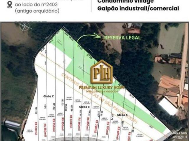 Terreno à venda, 4605 m² por R$ 400.000,00 Usina Atibaia/SP