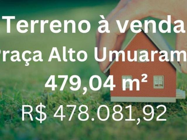Terreno à venda, 479 m² por R$ 478.081,92 Praça Alto Umuarama Uberlândia/MG