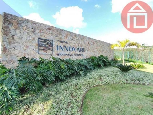 Terreno à venda, 495 m² por R$ 350.000,00 Condomínio Residencial Teriva Innovare Bragança Paulis