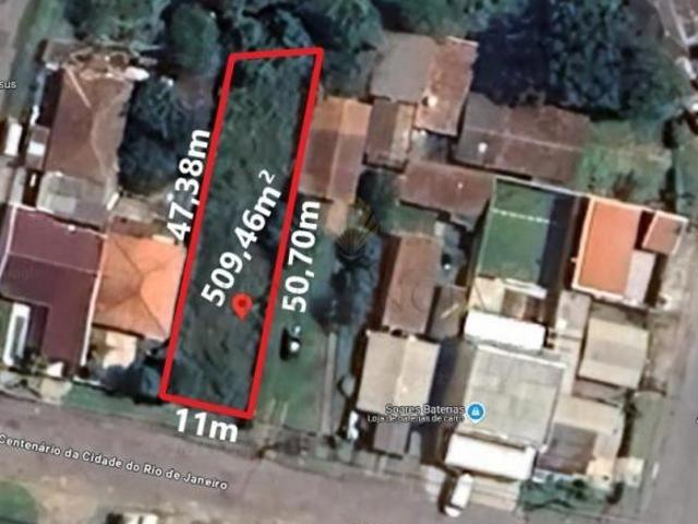 Terreno à venda, 509.46 m2, CIDADE INDUSTRIAL DE CURITIBA, CURITIBA PR