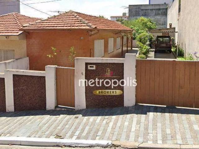 Terreno à venda, 500 m² por R$ 1.500.000,00 Santa Maria São Caetano do Sul/SP