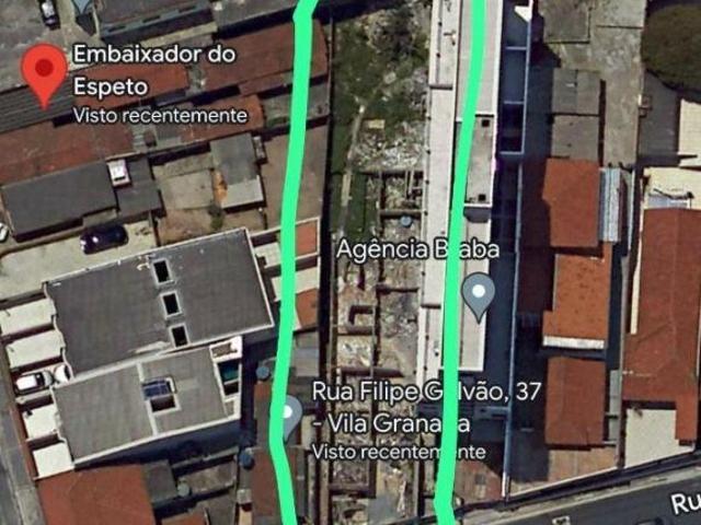 Terreno à venda, 500 m² por R$ 1.800.000,00 Vila Granada São Paulo/SP