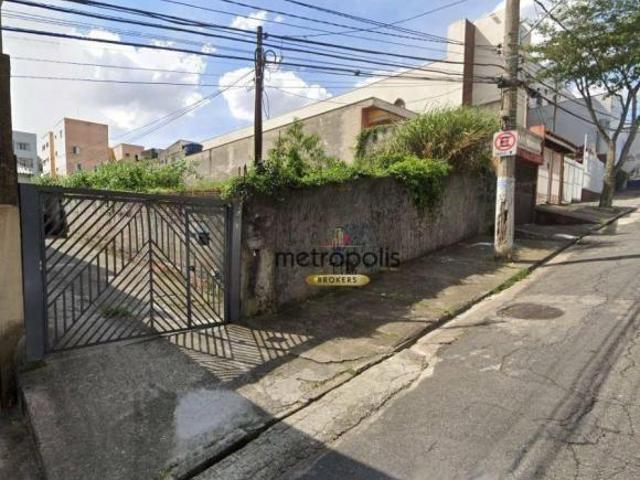 Terreno à venda, 500 m² por R$ 1.064.000,00 Vila Palmares Santo André/SP