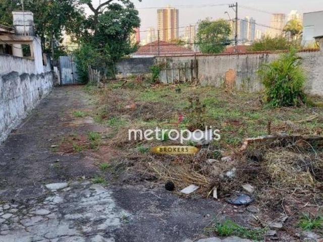 Terreno à venda, 500 m² por R$ 1.300.000,00 Santa Maria Santo André/SP