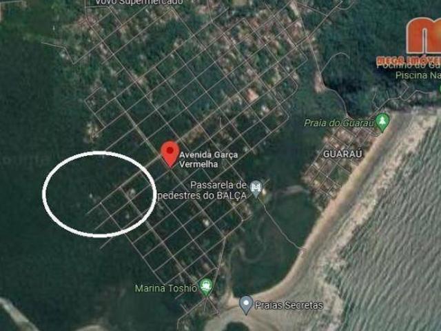 Terreno à venda, 500 m² por R$ 42.000,00 Estância Balneária Garça Vermelha Peruíbe/SP